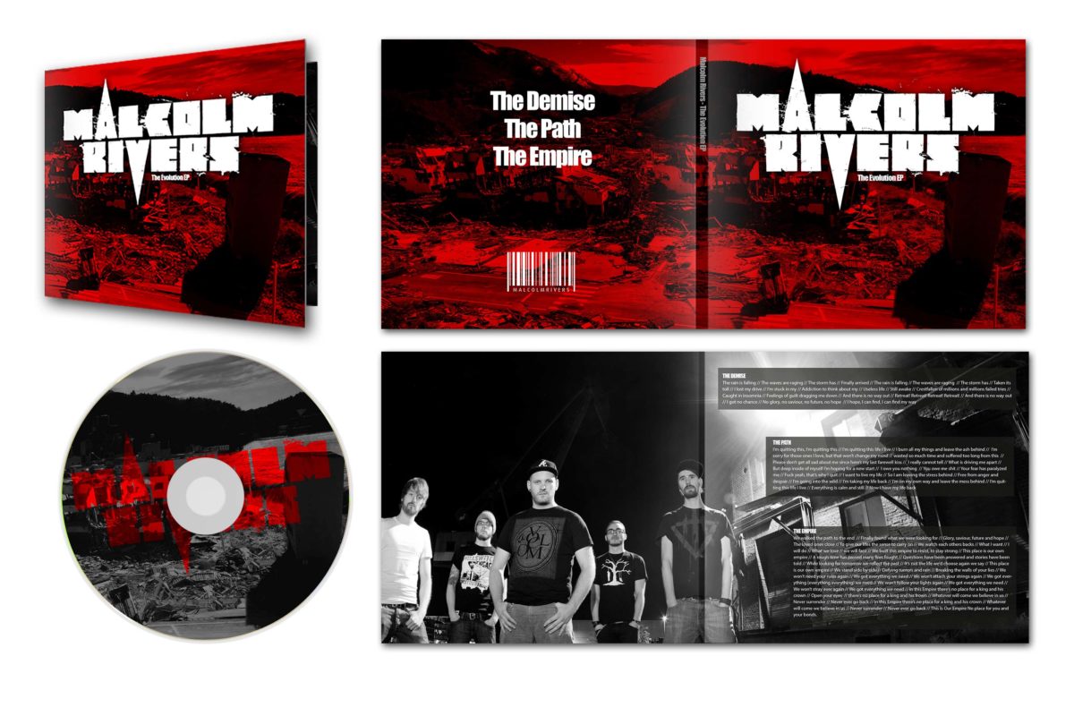 Malcolm Rivers - Evolution EP CD-Packaging - Ideendisco